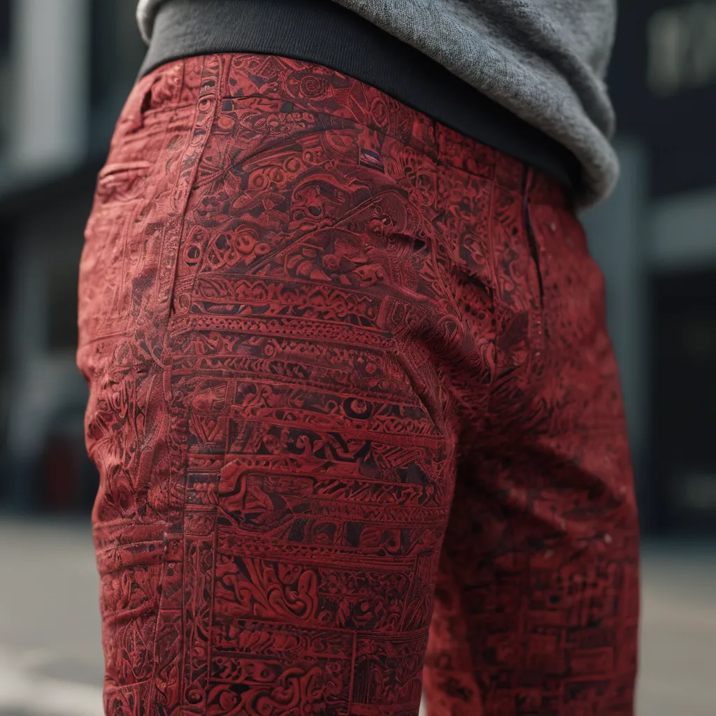 Red and Black Tripp Pants: A Skate Culture Examination