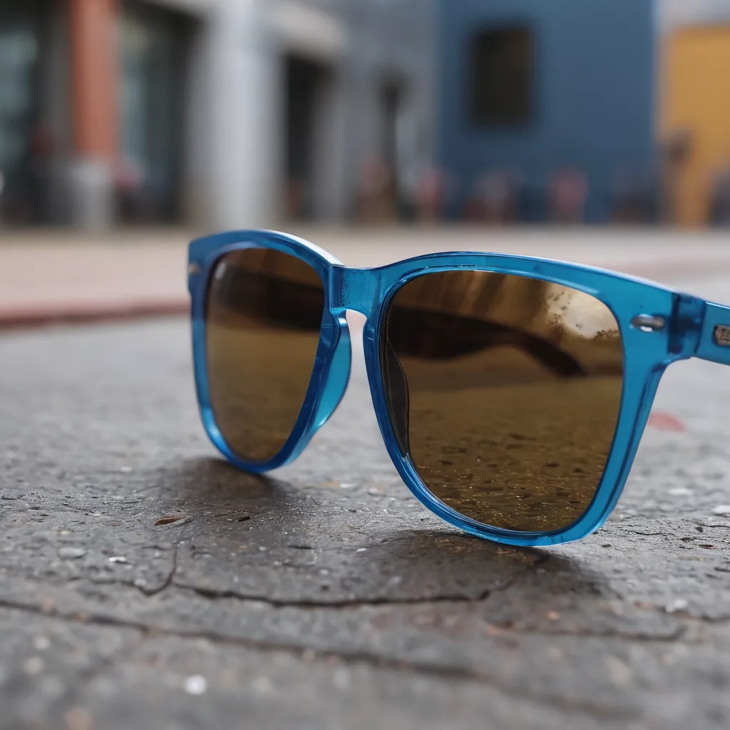 The Allure of Blue Frame Wayfarer Sunglasses in Skate Culture