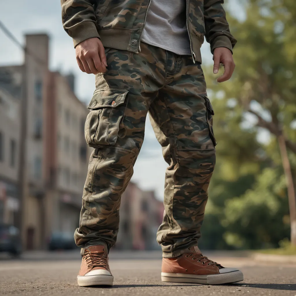 Camo Cargos for Men: Style and Practicality Unpacked