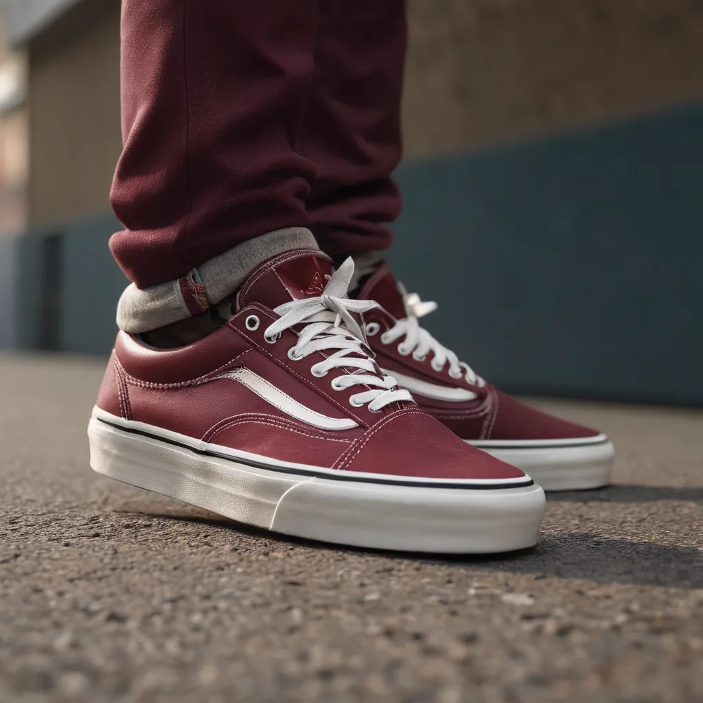 The Allure of Men's Maroon Vans in Skate Culture