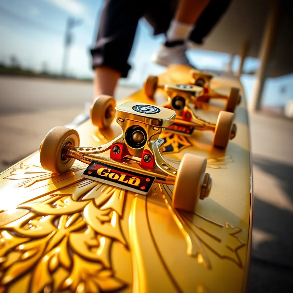 The Allure of Gold Skateboards: An In-Depth Analysis