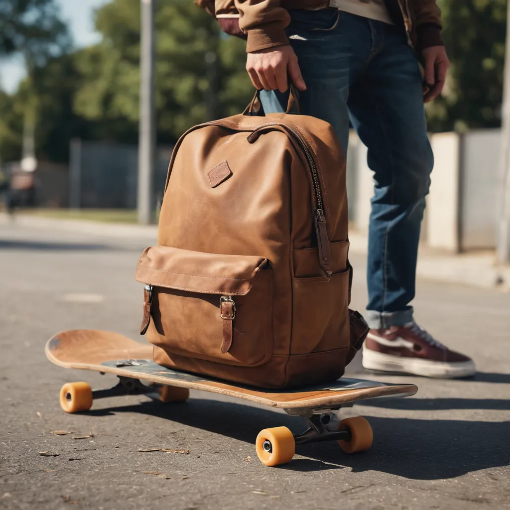 The Role of Brown Bookbags in Skateboarding Culture